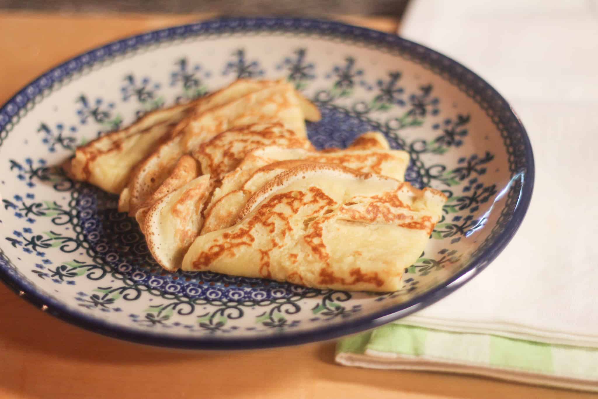 Sourdough Crepe Recipe - Rosehips & Honey