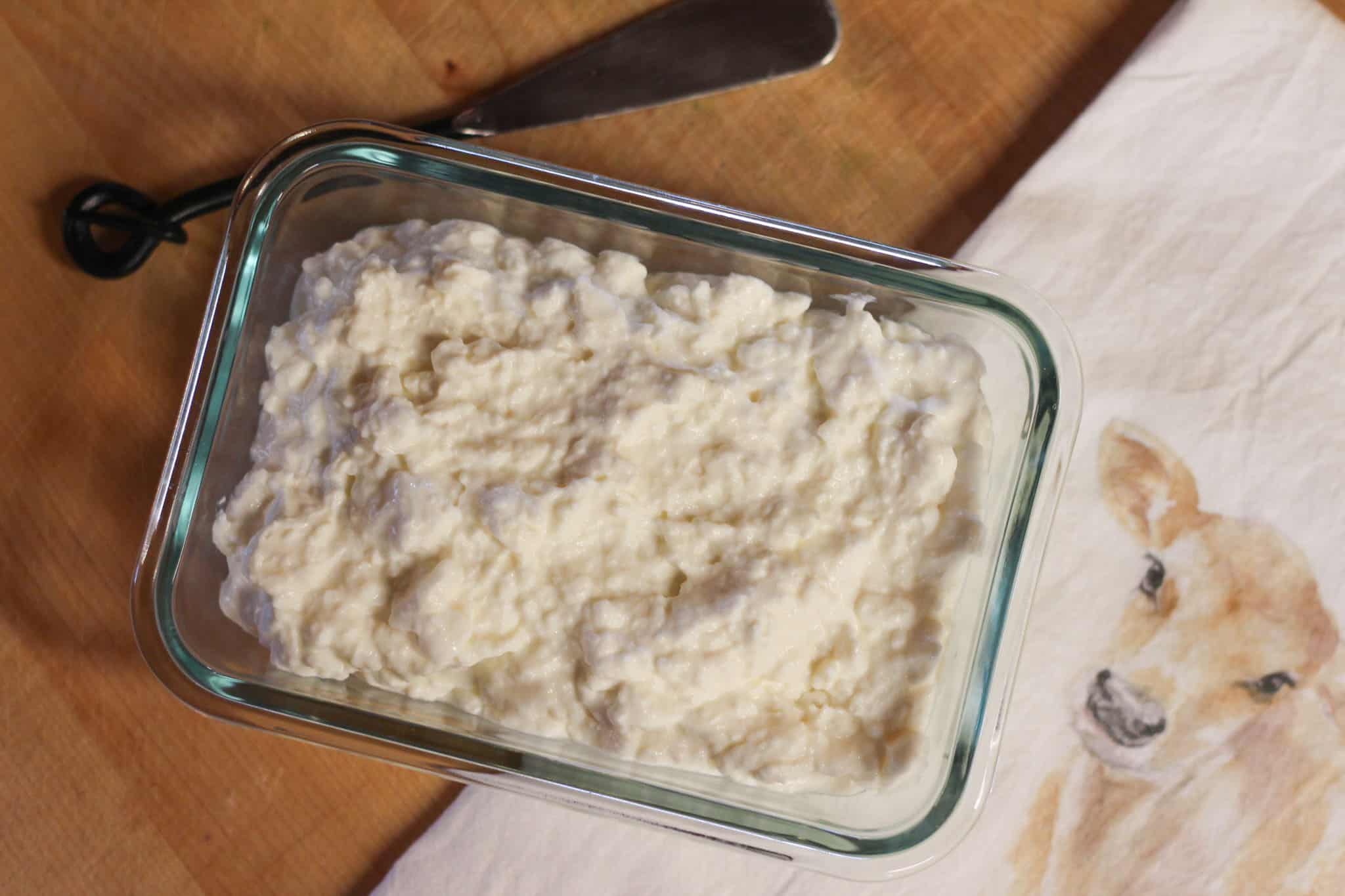 How to Make Cream Cheese from Raw Milk - Rosehips & Honey