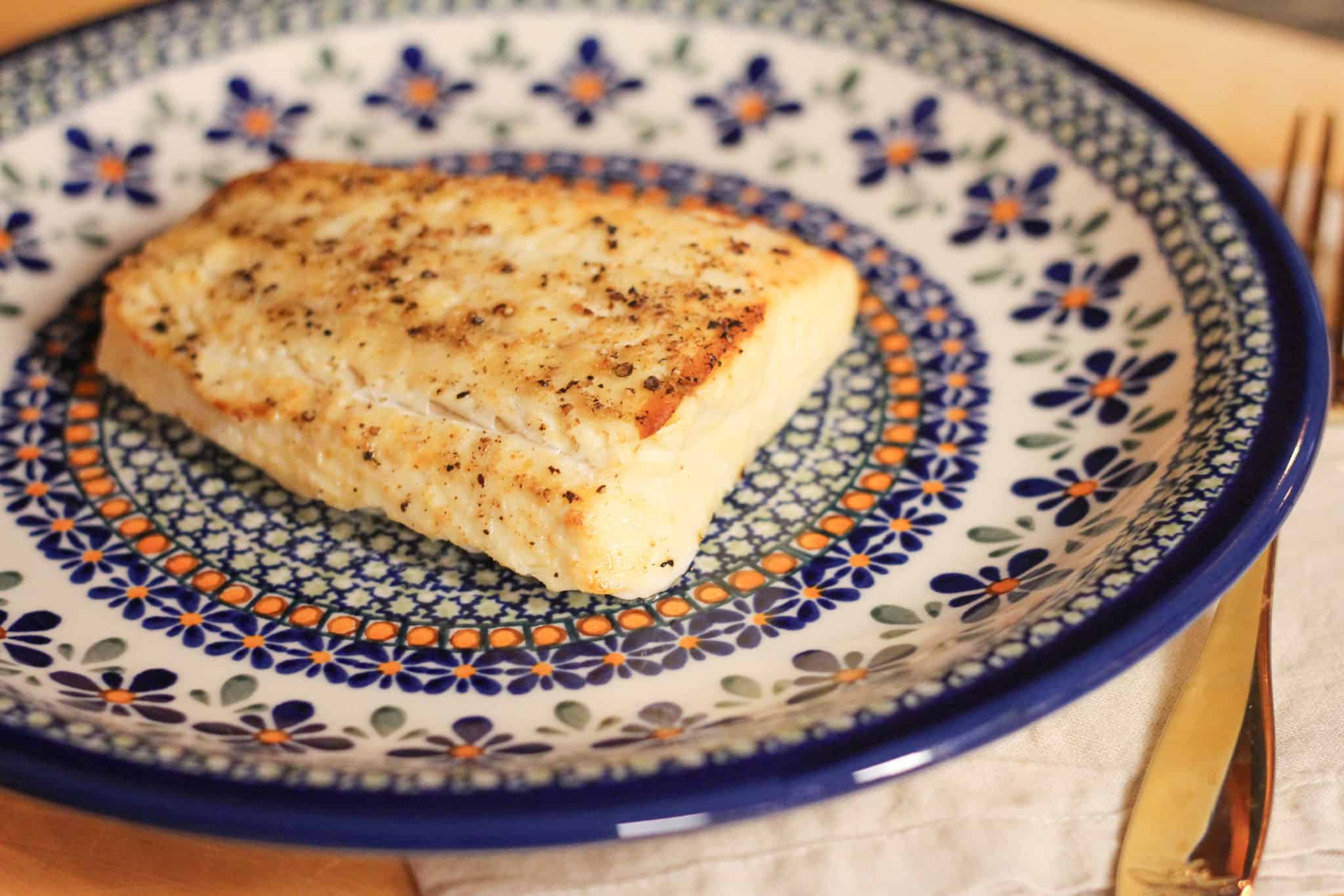 Broiled Halibut Recipe - Rosehips & Honey