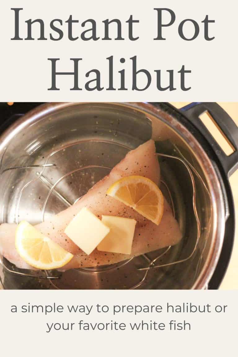 Instant Pot Halibut - Rosehips & Honey