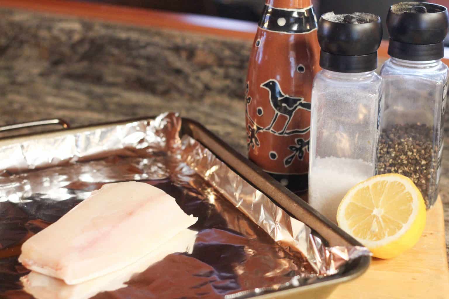 Broiled Halibut Recipe - Rosehips & Honey